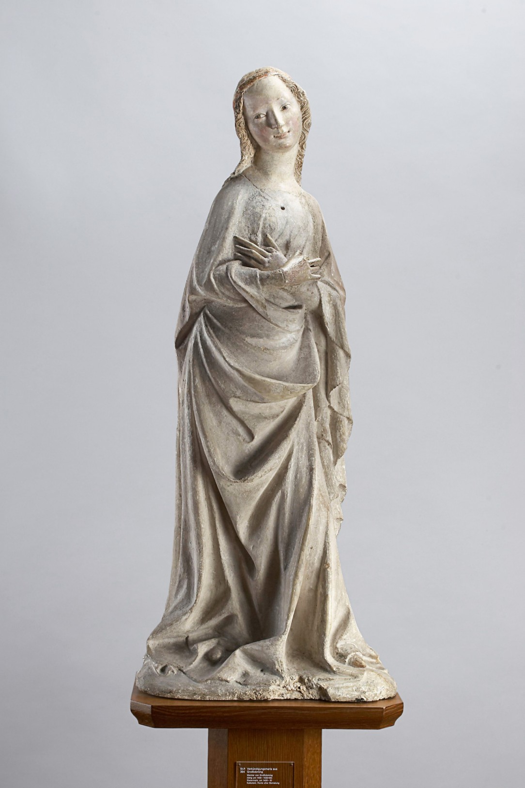 The Virgin Mary From An Annunciation Group Liebieghaus